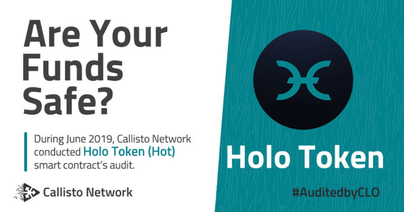 Holo Token (HOT) Security Audit | Callisto Network