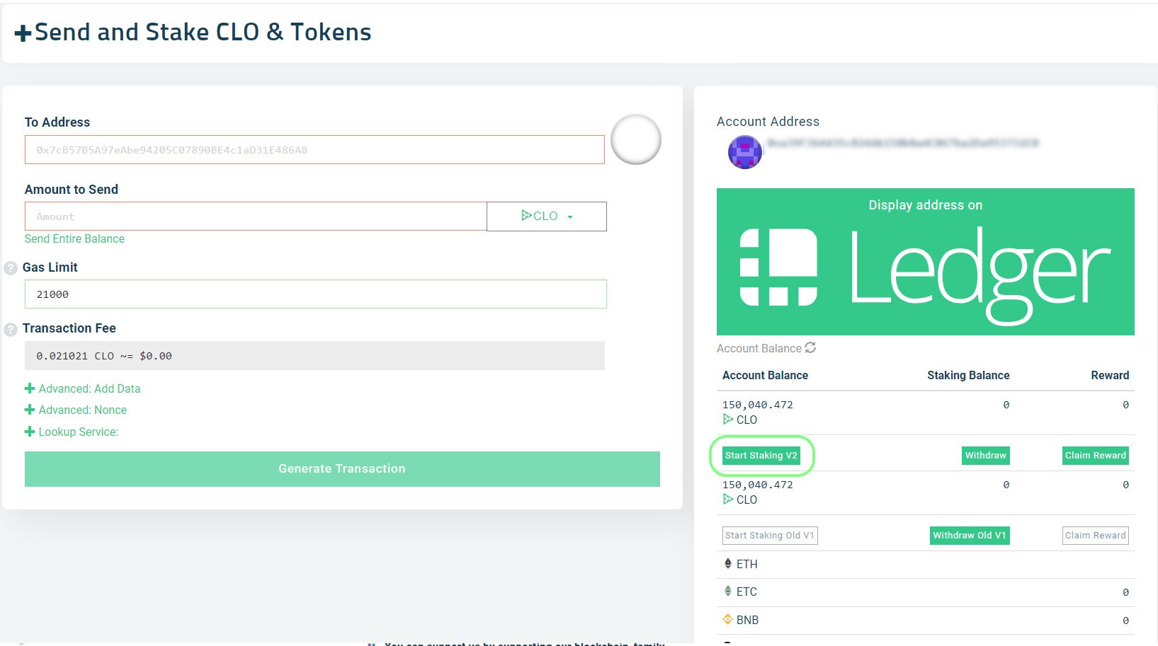 Cold Staking Step by Step - Callisto Network